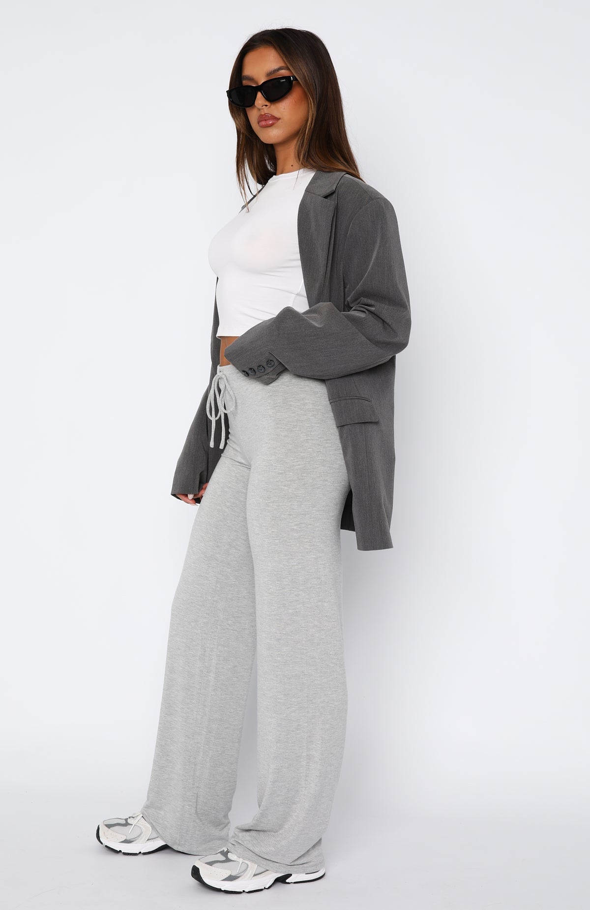 Something I'm Missing Pants Grey | White Fox Boutique UK