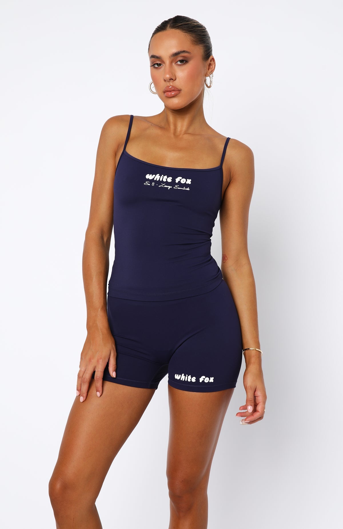 Era 8 Bike Shorts Nautical | White Fox Boutique UK