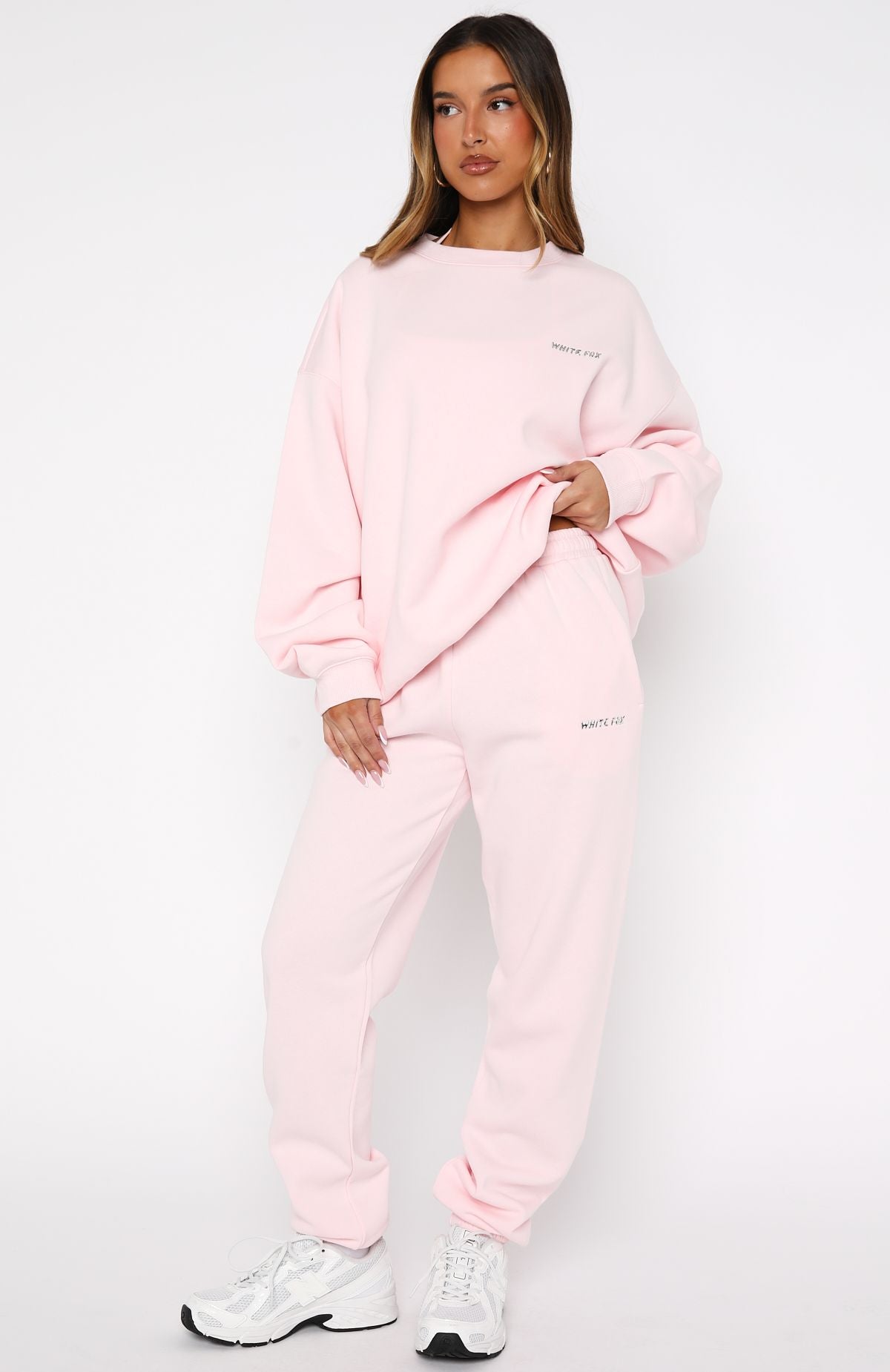 Test Drive Sweatpants Icy Pink | White Fox Boutique UK