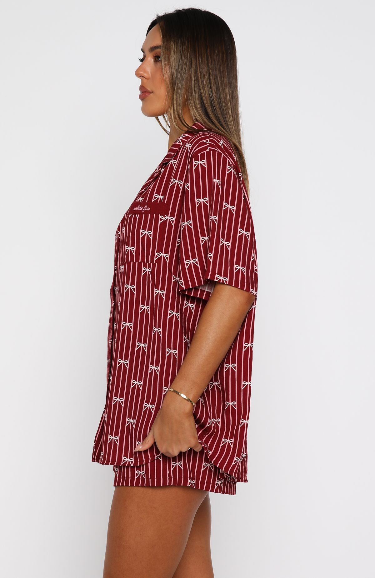 offline-pyjama-set-merry-ribbons | White Fox Boutique UK