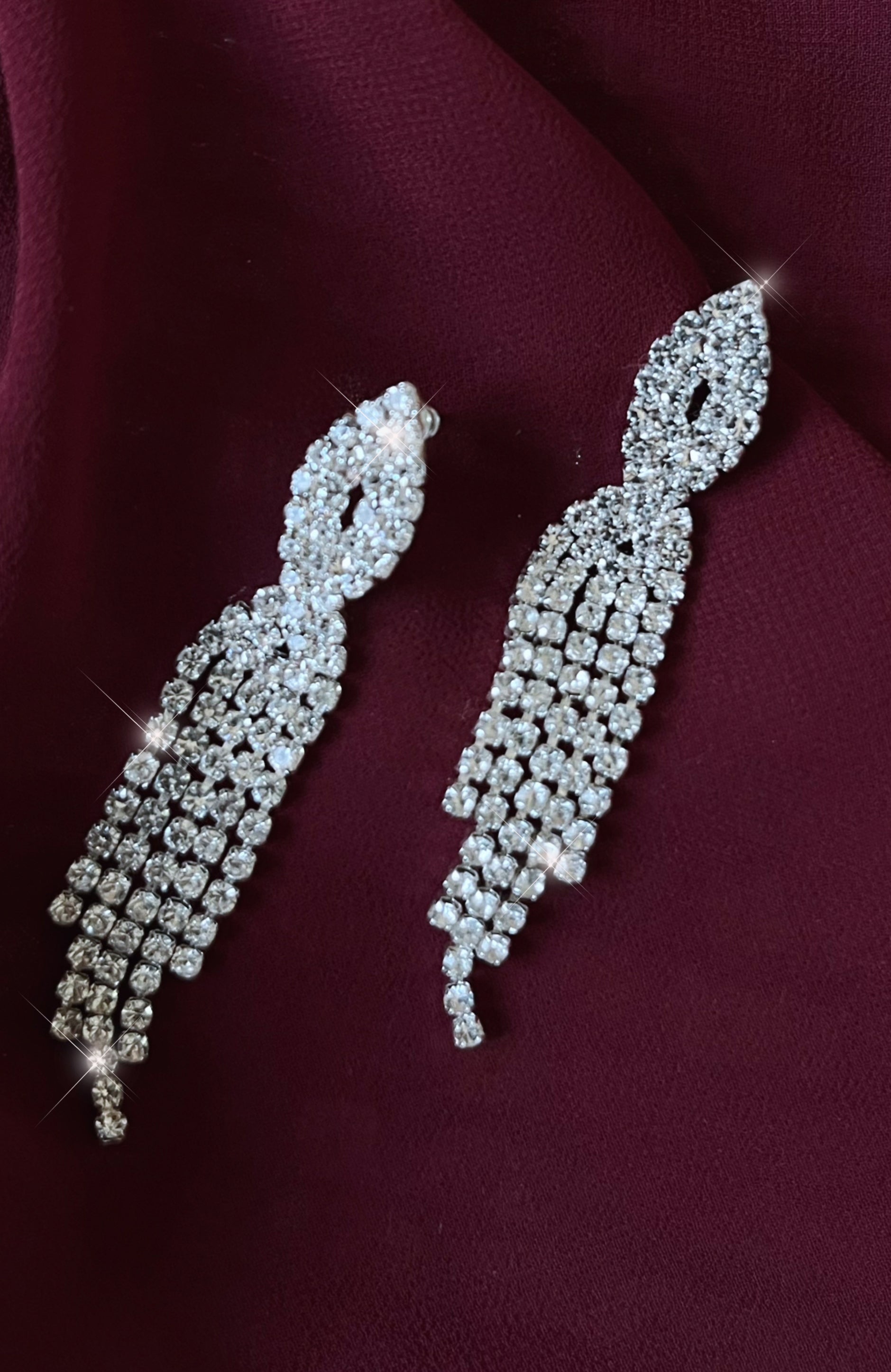 Etta Earrings Silver | White Fox Boutique UK