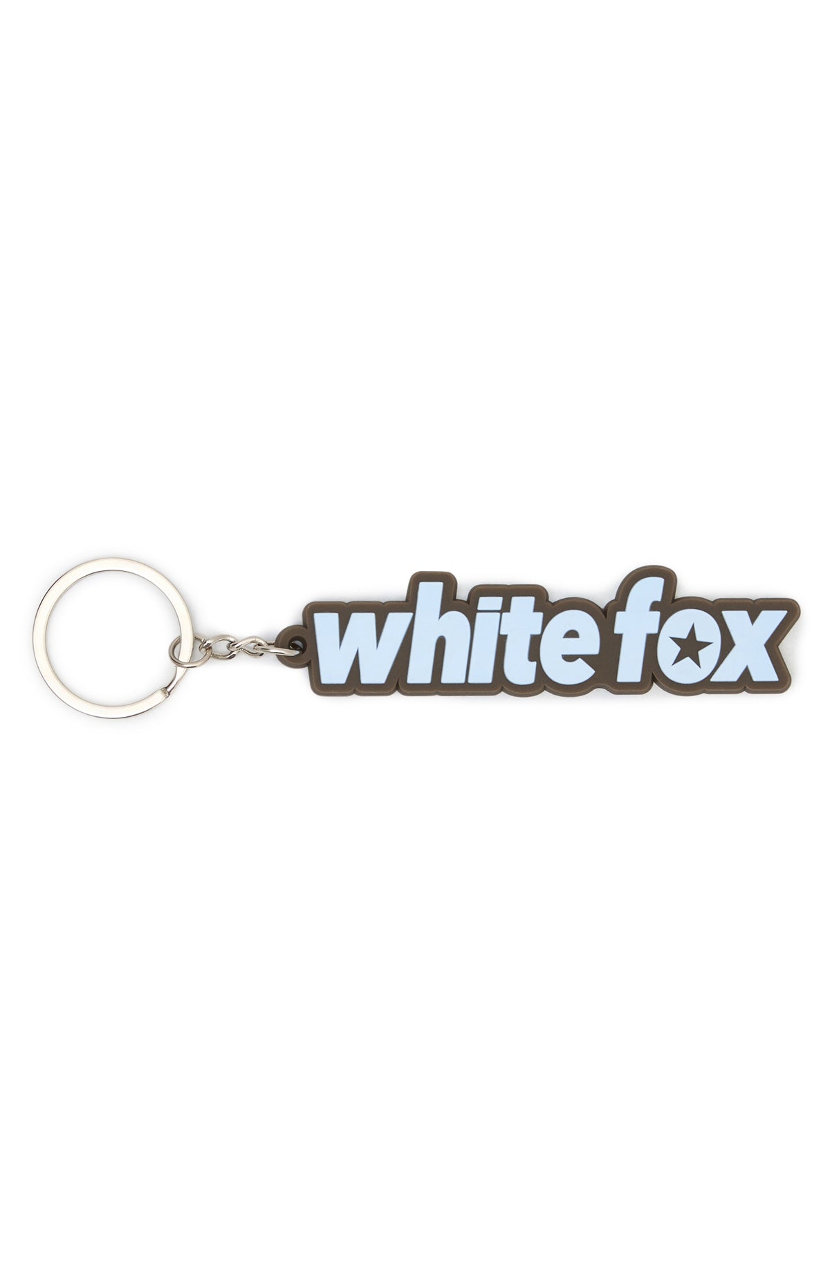 From The Archives Gigi Keychain Chocolate/Baby Blue | White Fox Boutique UK