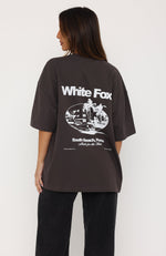 Made For The Heat Oversized Tee Charcoal | White Fox Boutique UK