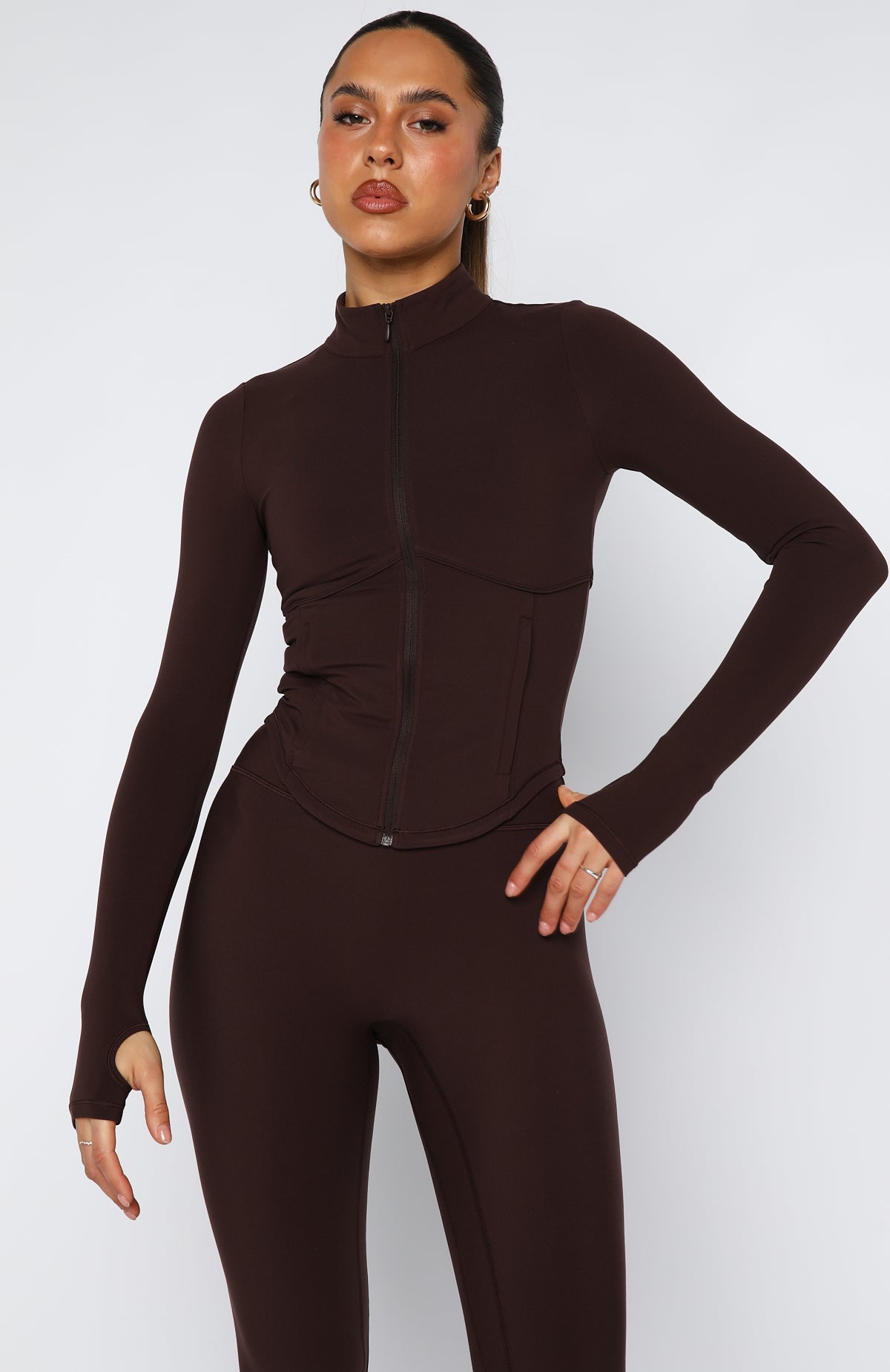 Persistence Jacket Dark Chocolate | White Fox Boutique UK