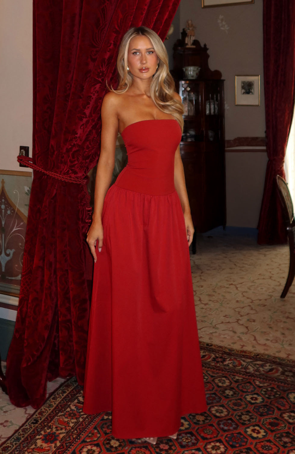 Take Back Maxi Dress Red | White Fox Boutique UK