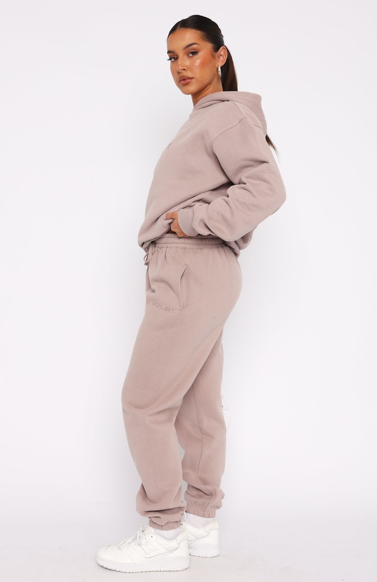 Stay Lifted Sweatpants Cinnamon | White Fox Boutique UK
