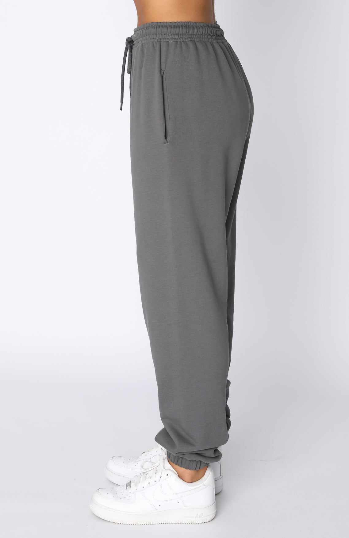 Not An Issue Sweatpants Slate | White Fox Boutique UK