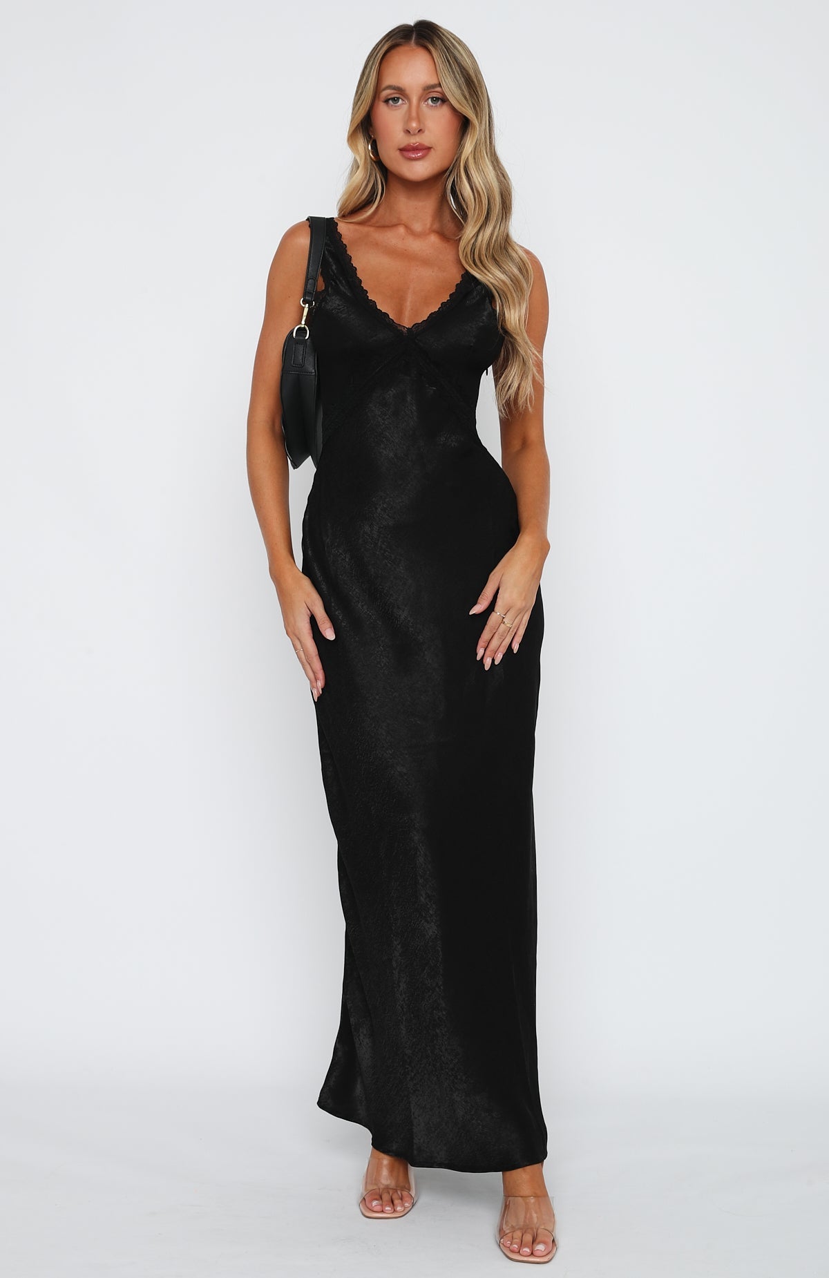 Event Ready Maxi Dress Black | White Fox Boutique