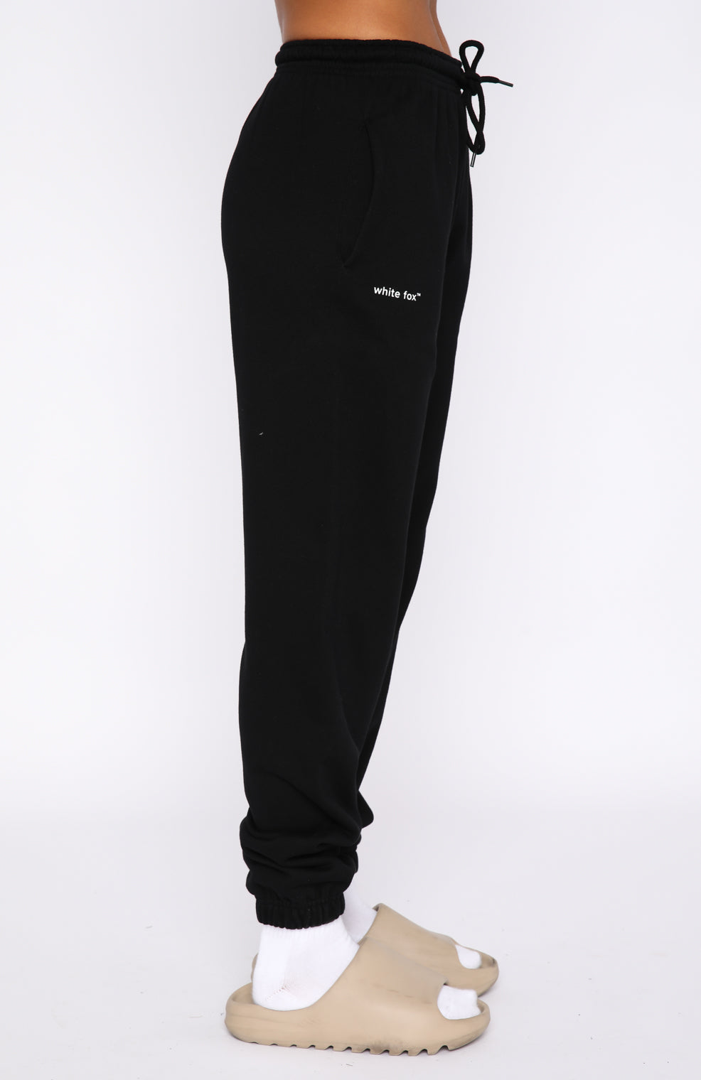 Not An Issue Sweatpants Black | White Fox Boutique UK