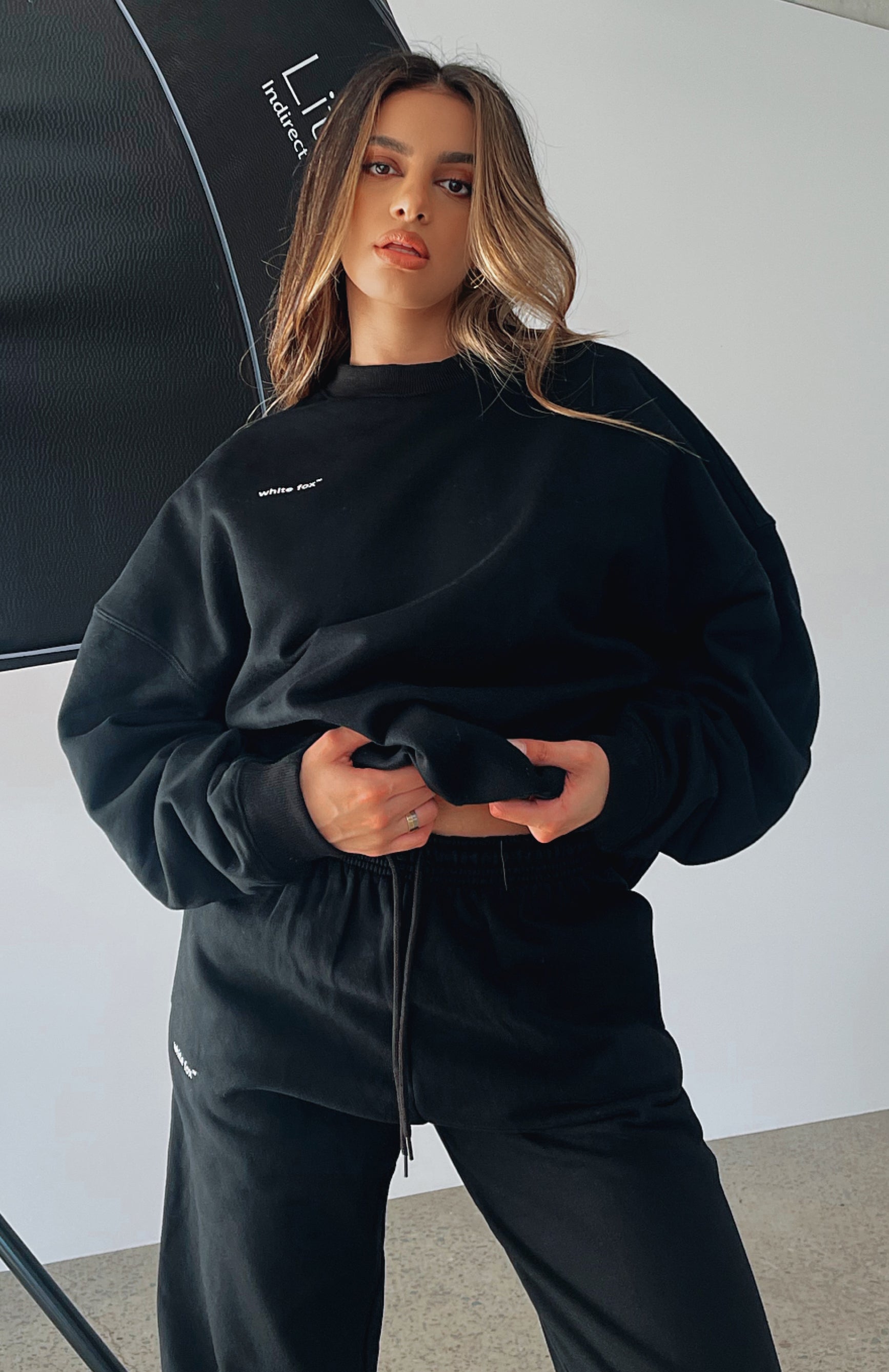 Own The Moment Sweater Black | White Fox Boutique UK